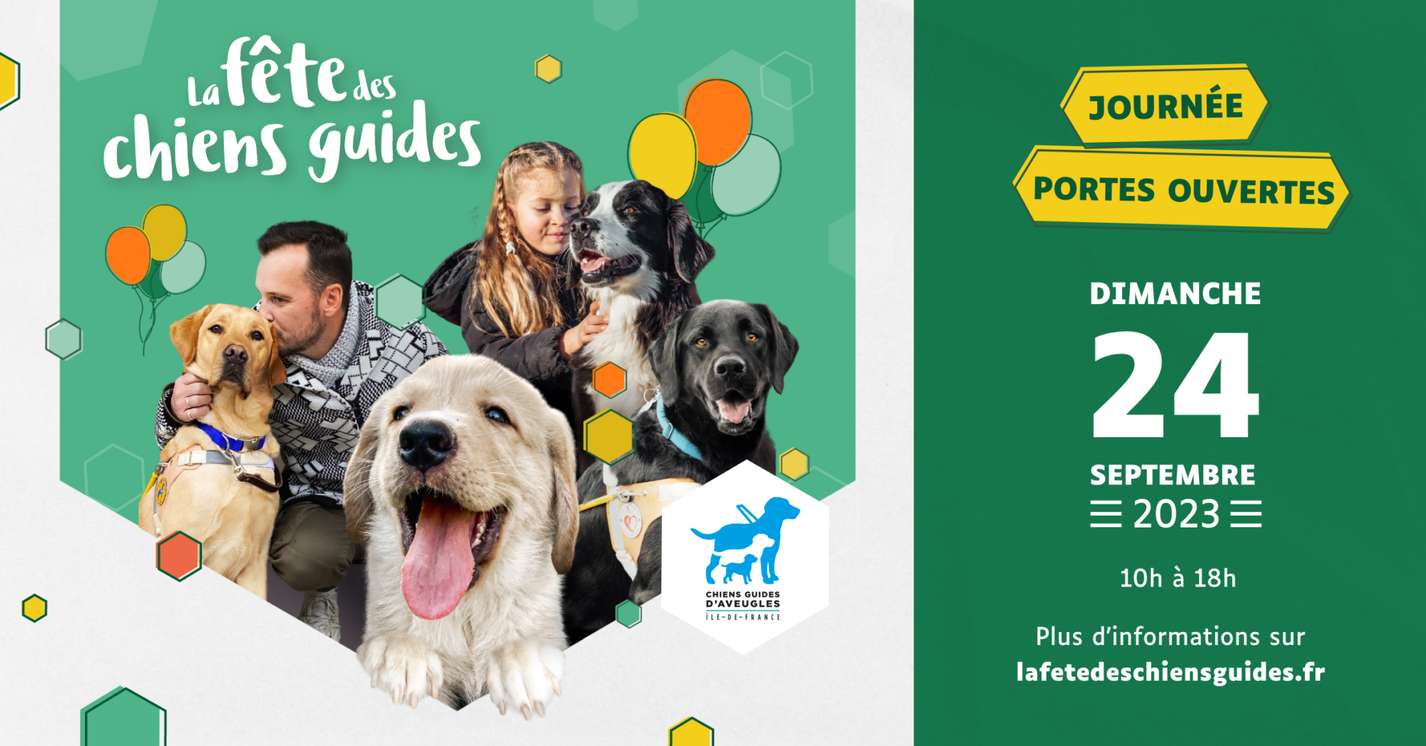 Journée Portes Ouvertes - La fête des Chiens Guides le 24 Septembre ...